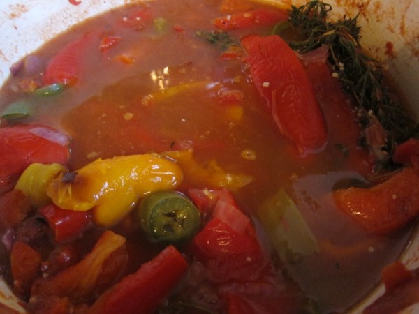 We’re Cooking: Roasted Red and Yellow Pepper Soup with Yellow Pepper ...