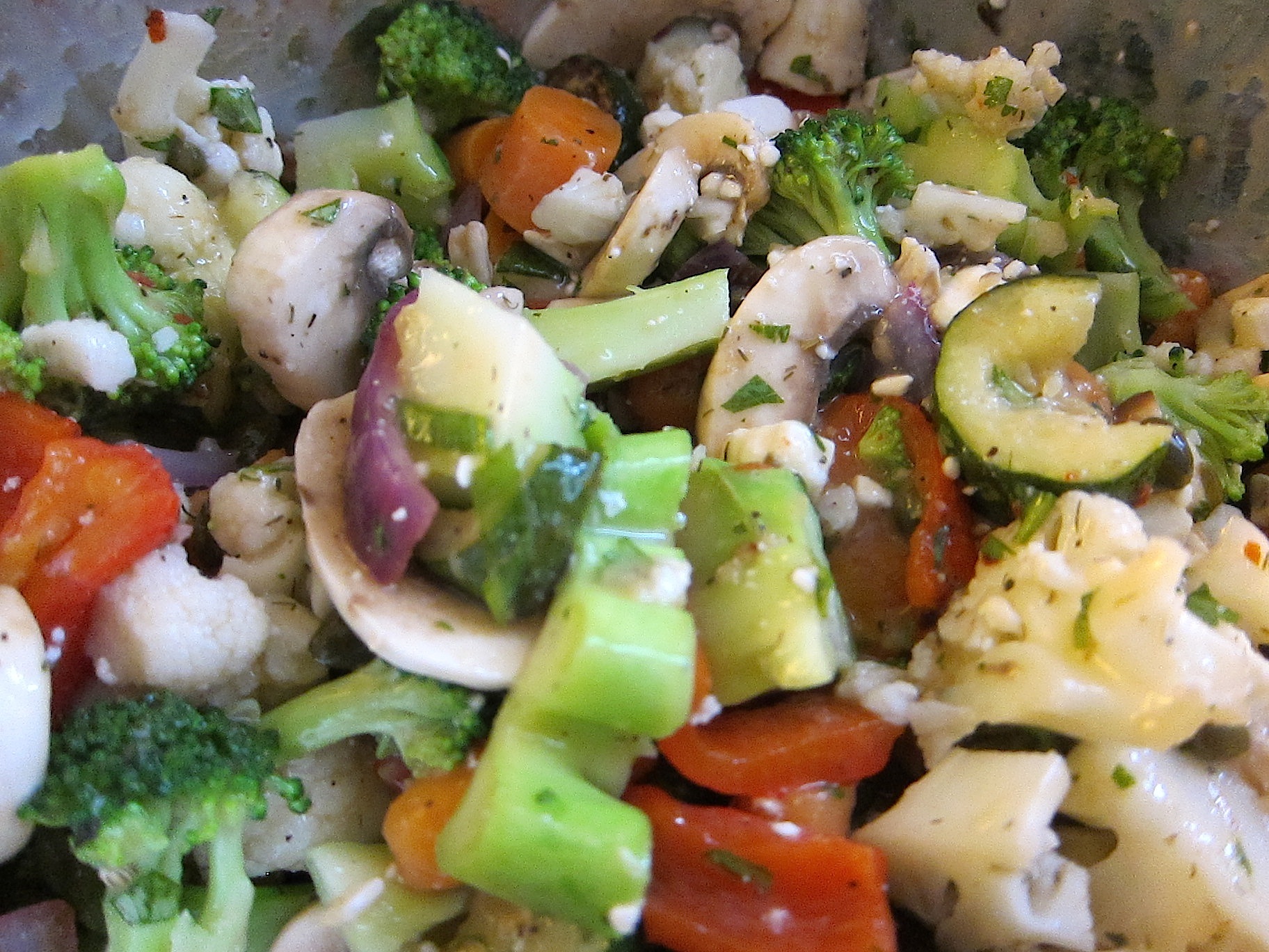 We’re Cooking: Chop-Chop Salad – RED WINE WITH BREAKFAST