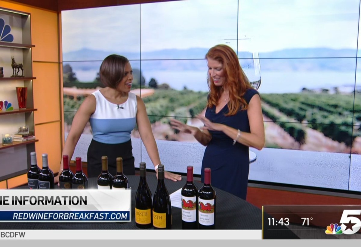 What to Drink Now: Red Wine Week on KXAS-TV/NBC DFW Today – RED WINE ...